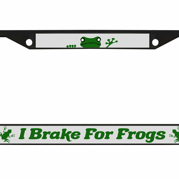 I Brake for License Plate Frame - Etsy