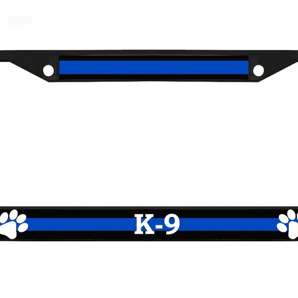 K9 License Plate - Etsy