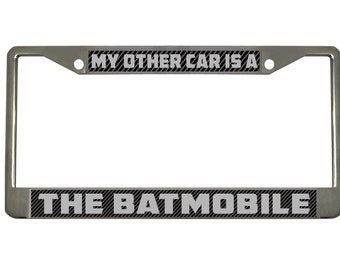 Batmobile License Plate - Etsy