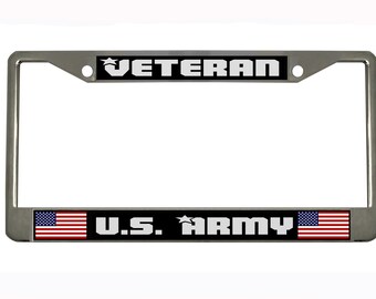 Military License Plate - Etsy