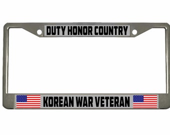 Korean License Plate Frame - Etsy
