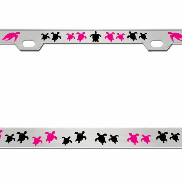 Sea Turtle License Plate Frames - Etsy