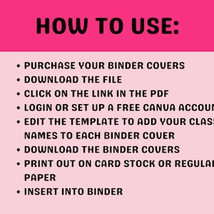 Preppy Binder Covers, Editable, Printable, Aesthetic Binder Covers ...