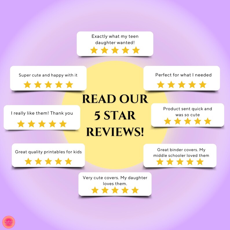 Aura Aesthetic Binder Covers, Printable Binder Covers, Aesthetic ...