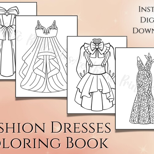 10 Printable Coloring Pages for Adults: Sweetest Home Interior - Etsy