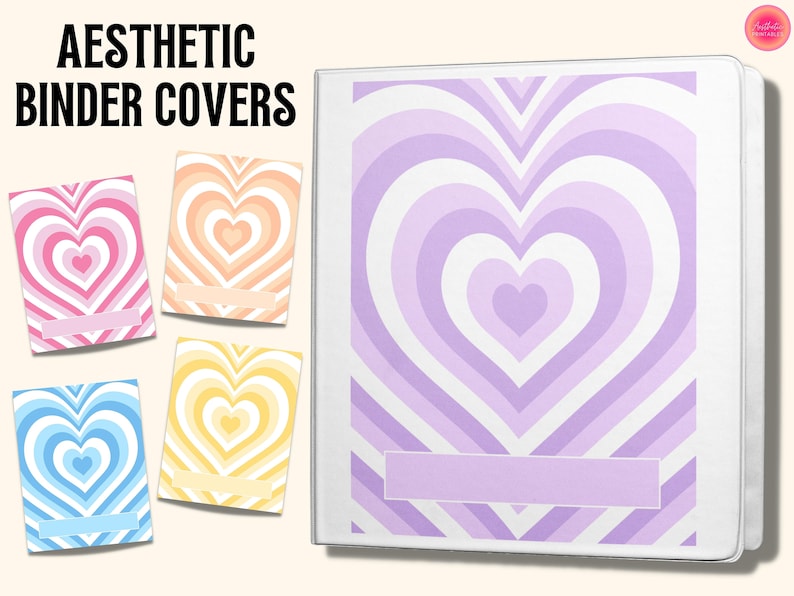 Kpop Binder Covers, Aesthetic Binder Cover Template, Printable, Y2K ...