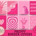 Preppy Binder Covers Printable, Aesthetic Binder Covers, Binder Cover ...