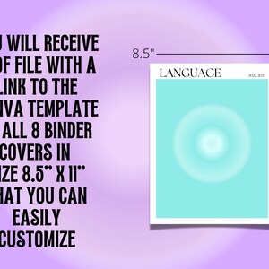 Aura Aesthetic Binder Covers, Printable Binder Covers, Aesthetic ...