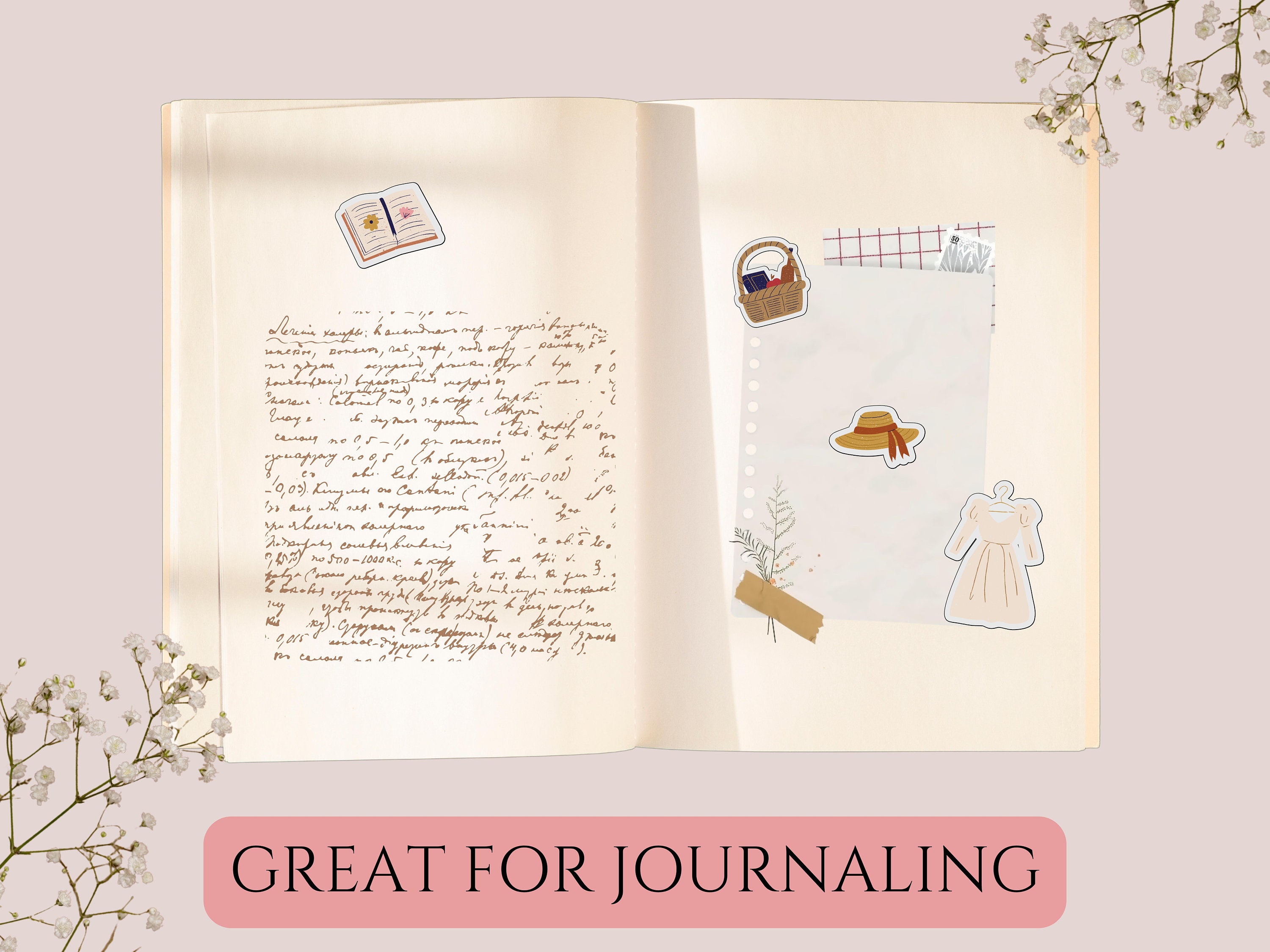 Cottagecore Stickers Printable Sticker Sheet Sticker Sheet | Etsy