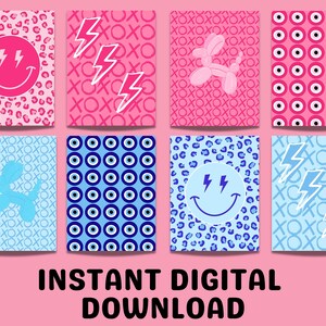 Preppy Binder Covers Printable, Aesthetic Binder Covers, Binder Cover ...