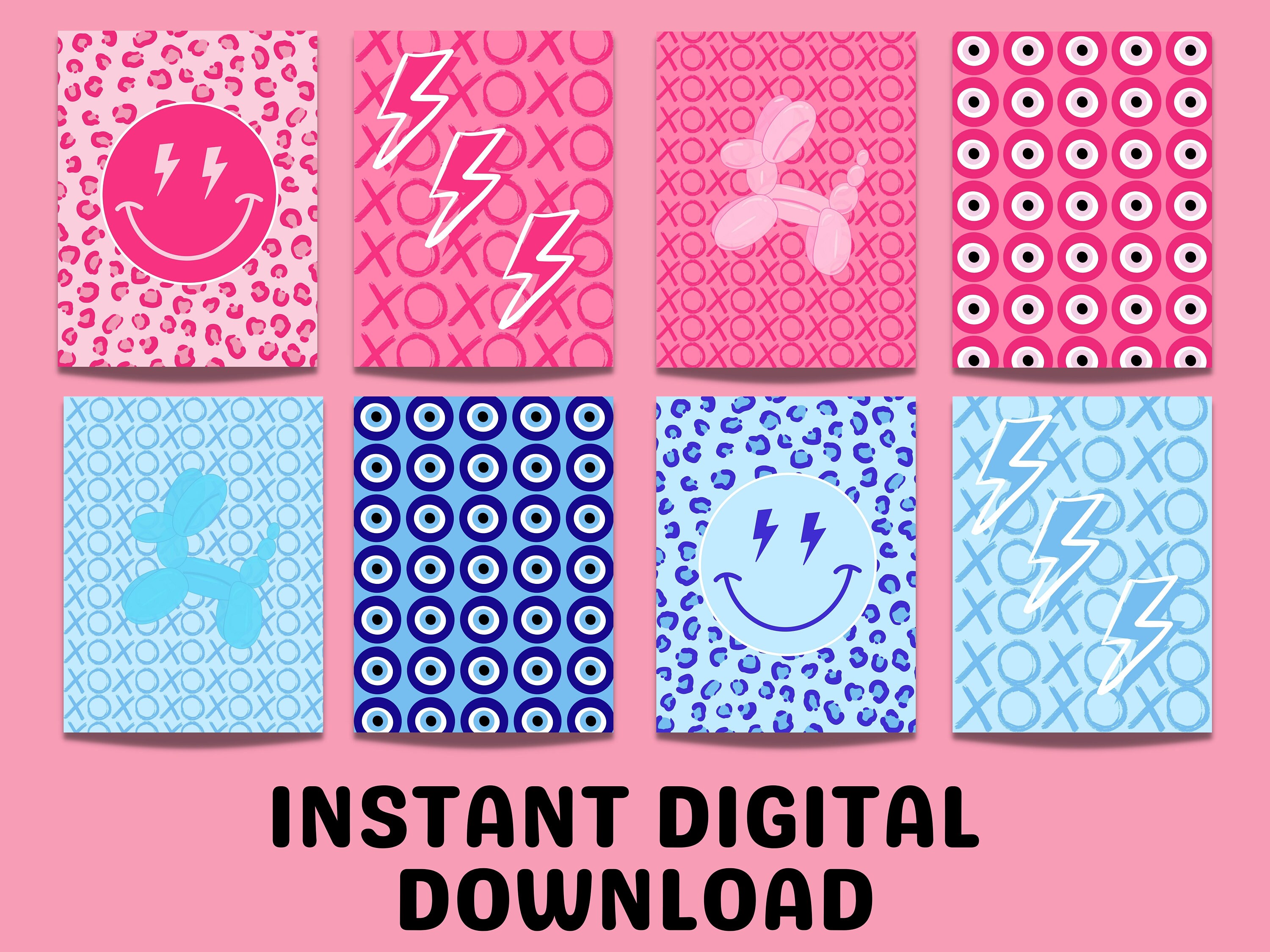 Preppy Binder Covers