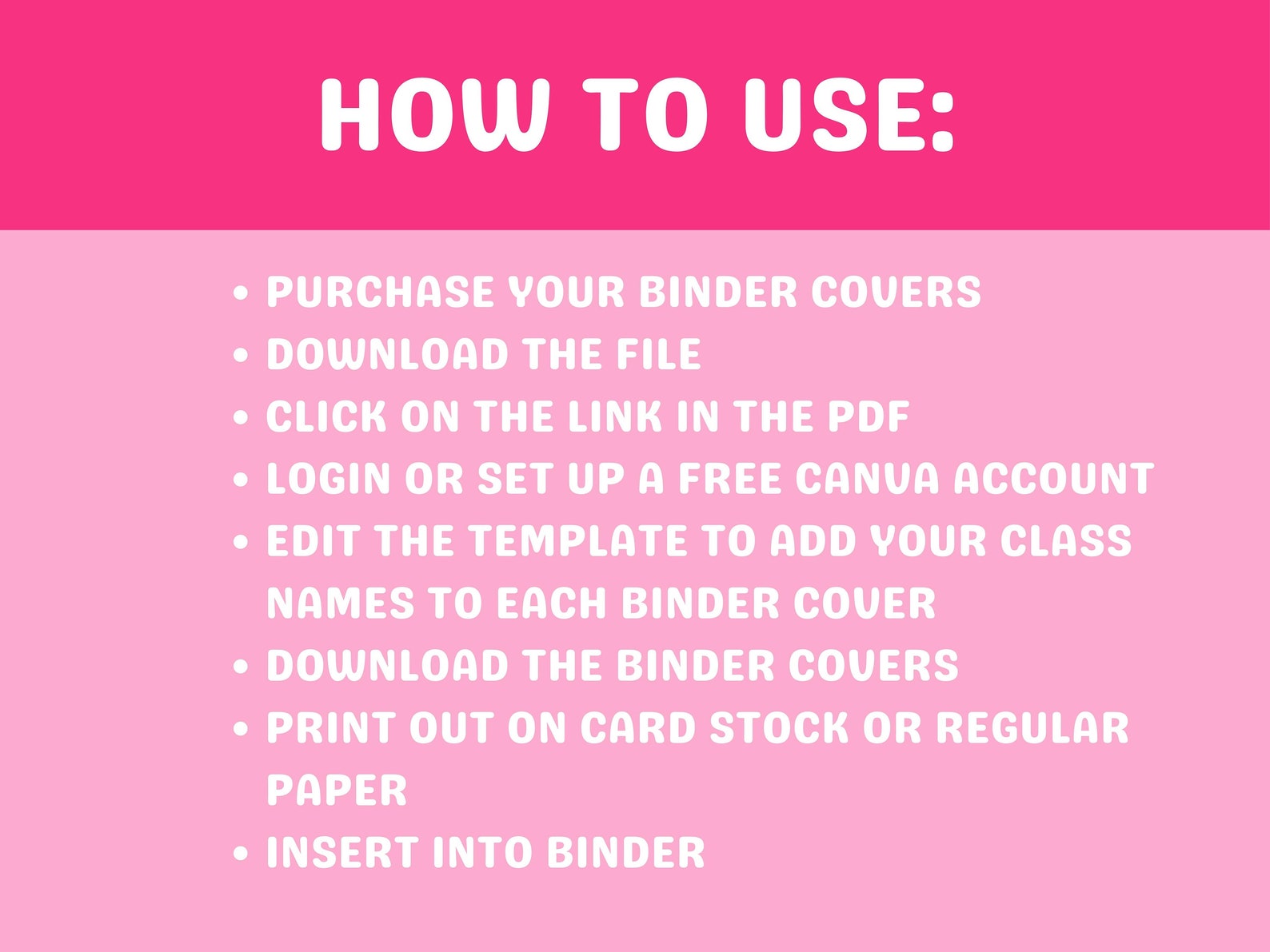 Preppy Binder Covers, Editable, Printable, Aesthetic Binder Covers ...