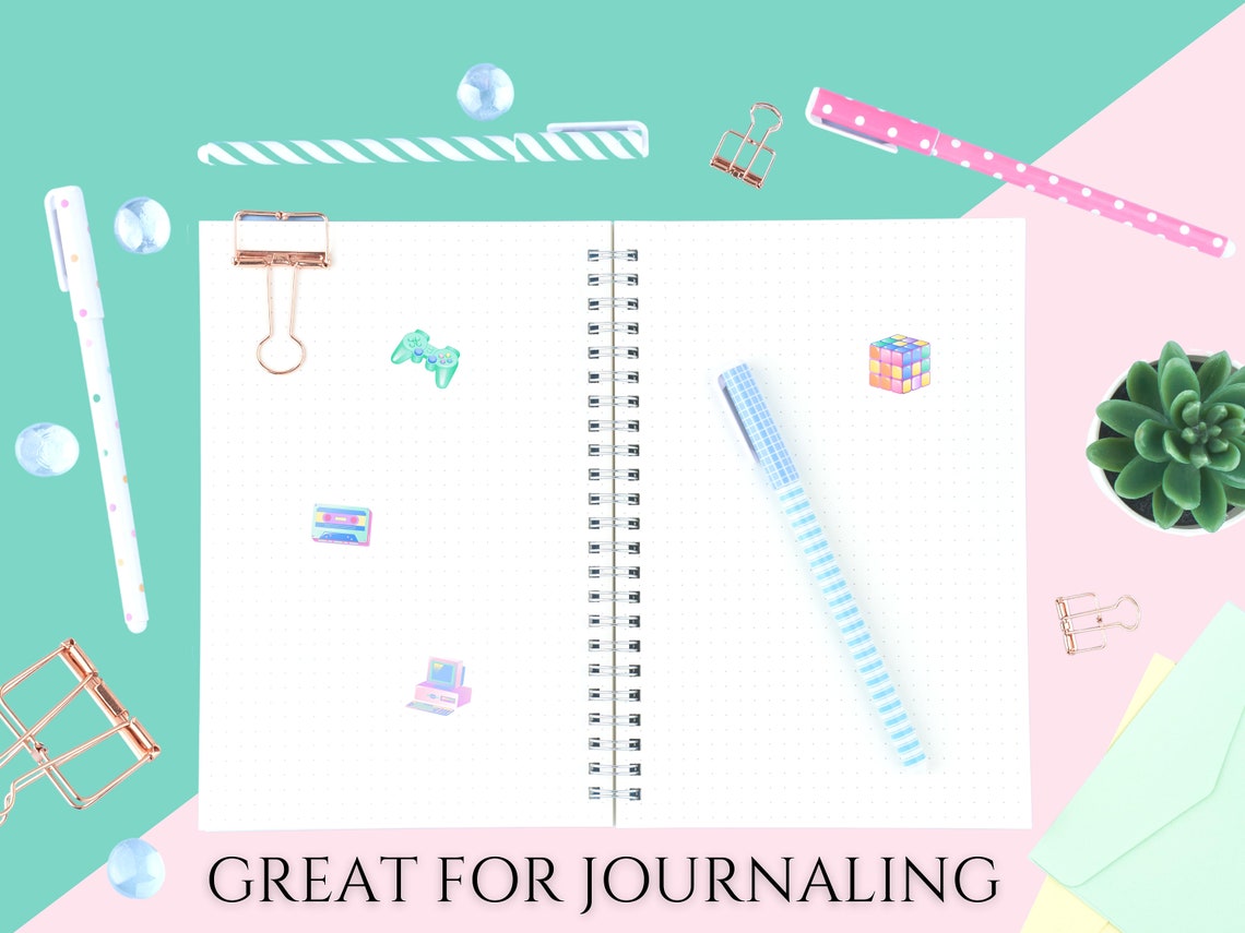 90's Stickers Printable Stickers Sheet 90s Sticker | Etsy