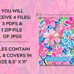 Preppy Binder Covers, Printable, Aesthetic Binder Covers, Binder Covers ...