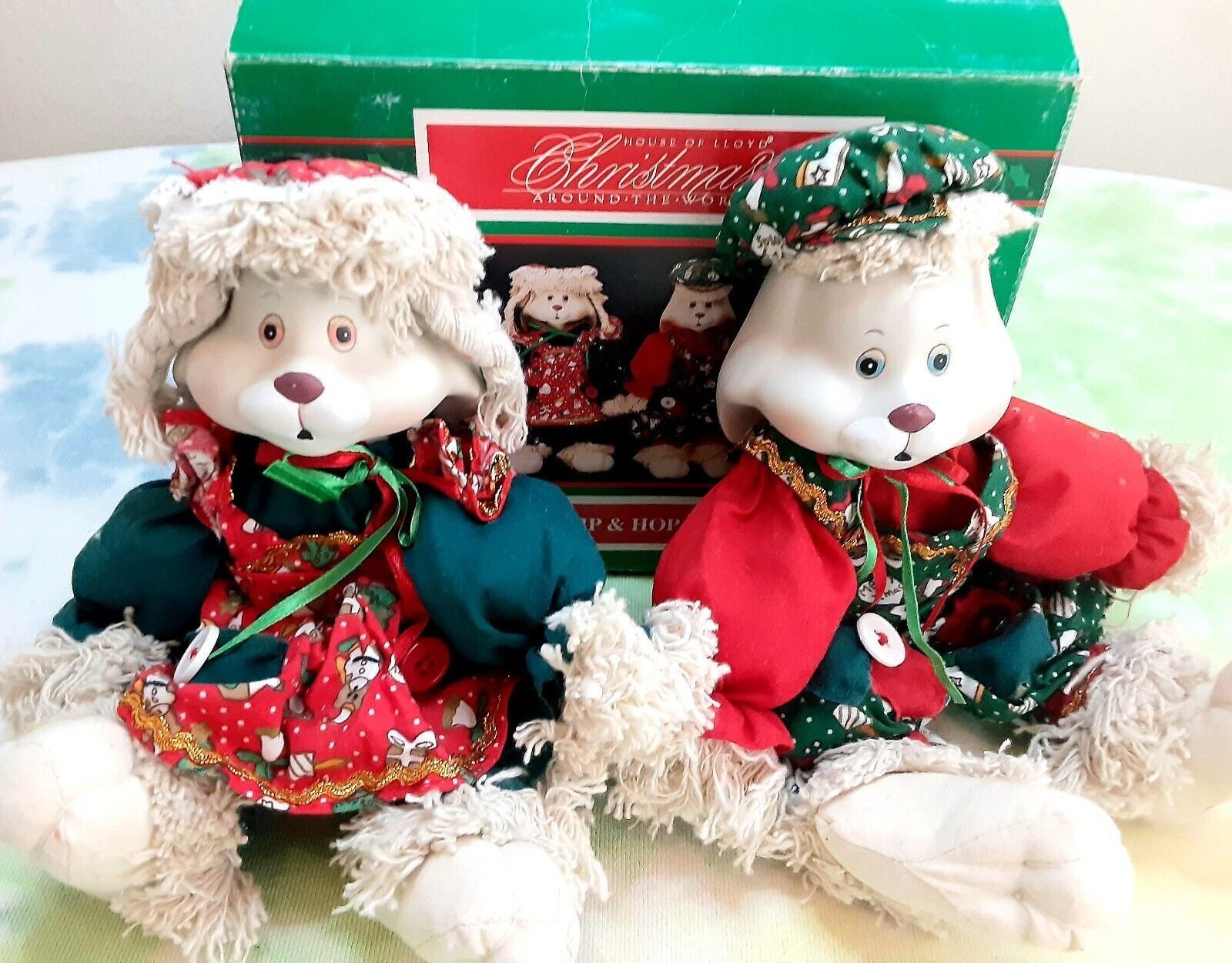 House of Lloyd~hip, Hop and Flossie Shelf Sitter Bunnies and Bonus ...