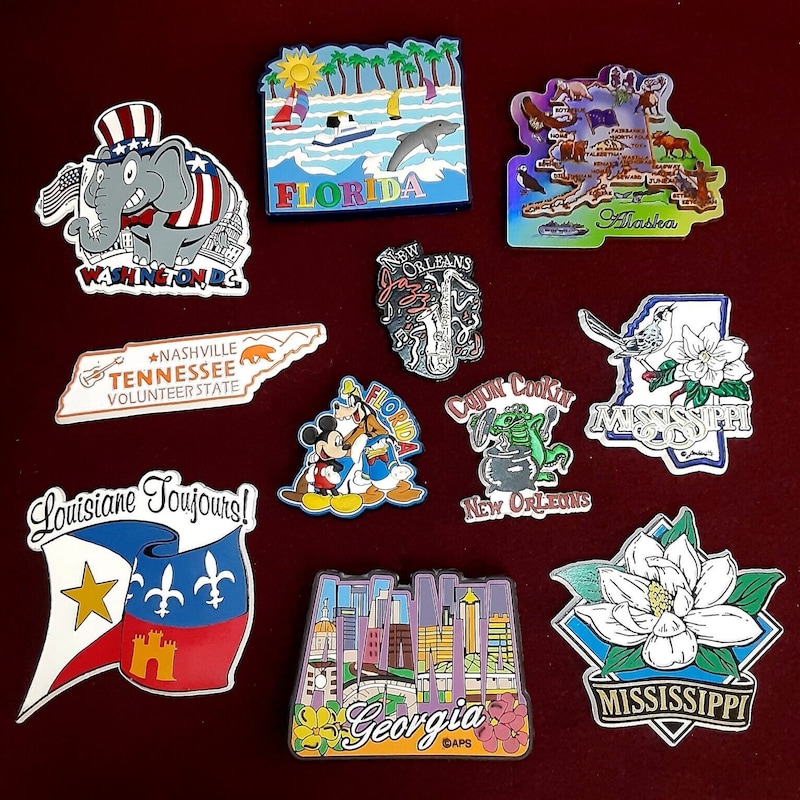Usa Fridge Magnet Souvenir - Etsy