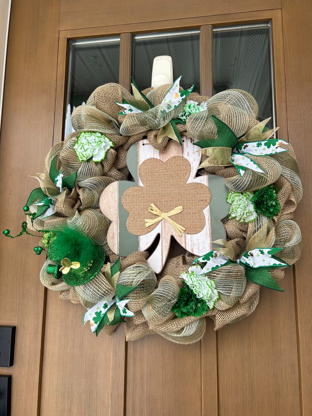 Saint Patricks Day Wreath - Etsy