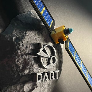 Nasa's DART Asteroid Impactor 3D Printed Magnet - Etsy
