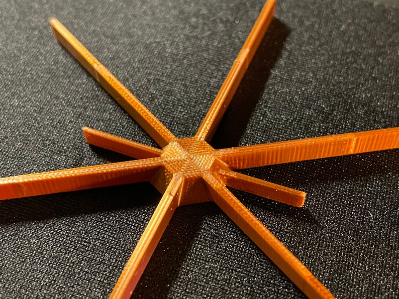 JWST Diffraction Spike Magnet- 3D Printed - Etsy
