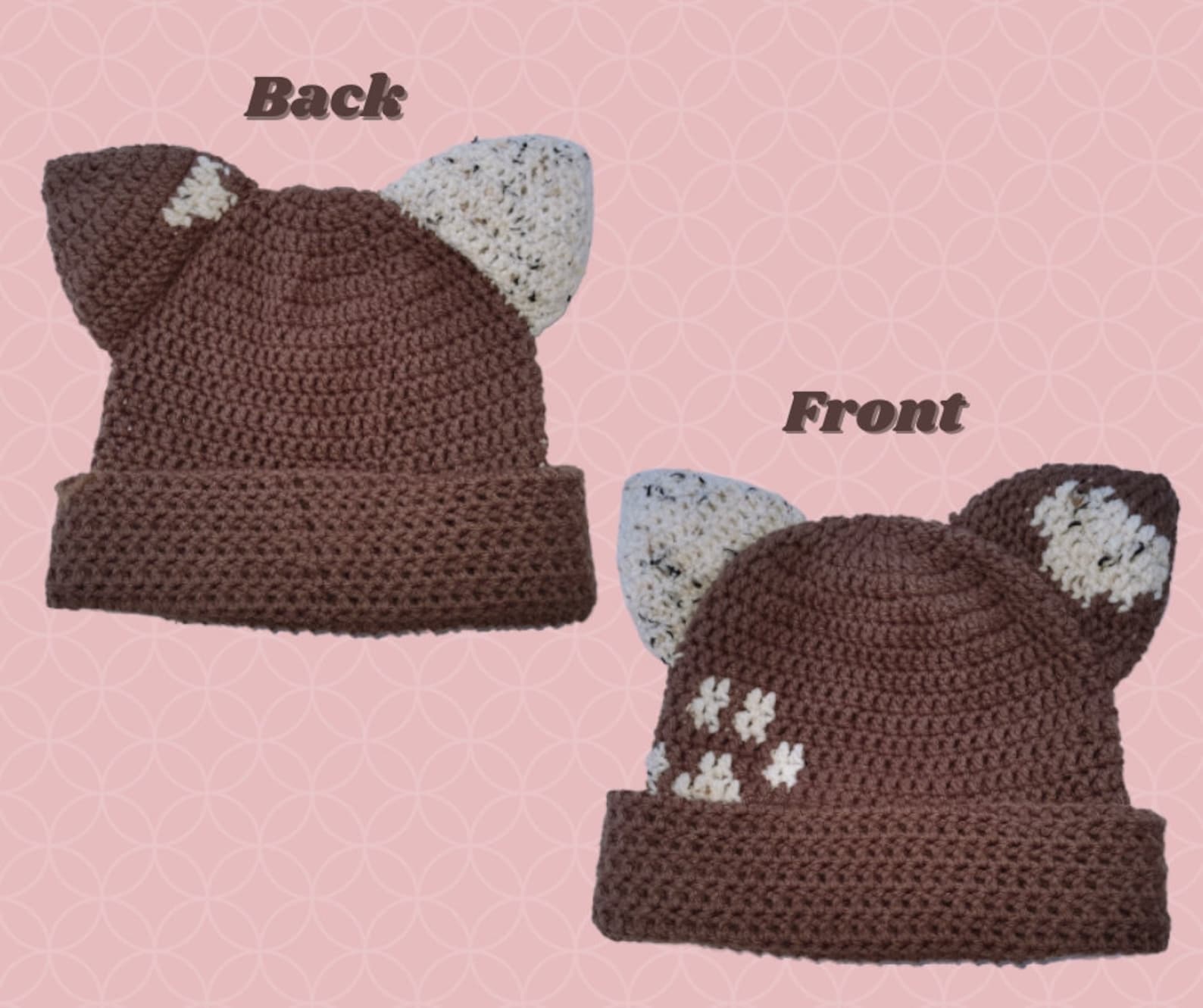 Cat Paw Print Crochet Pattern - Etsy