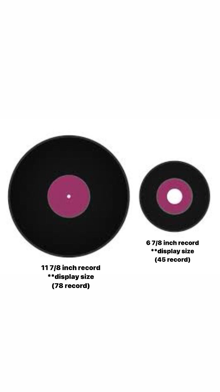 Bubbles Pattern Hand Painted Vinyl Record or Clear Cd 4.75 Diameter for ...