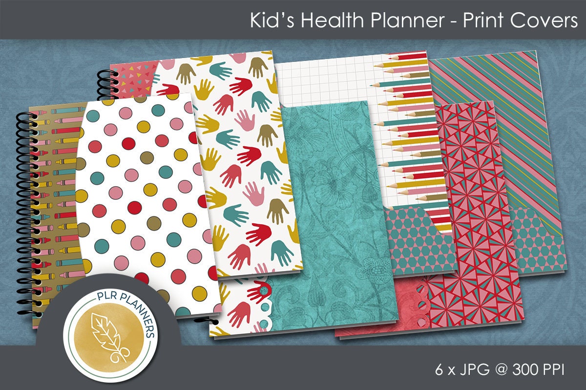 Children's Health Journal and Medical Record Logs, Digital, Printable ...