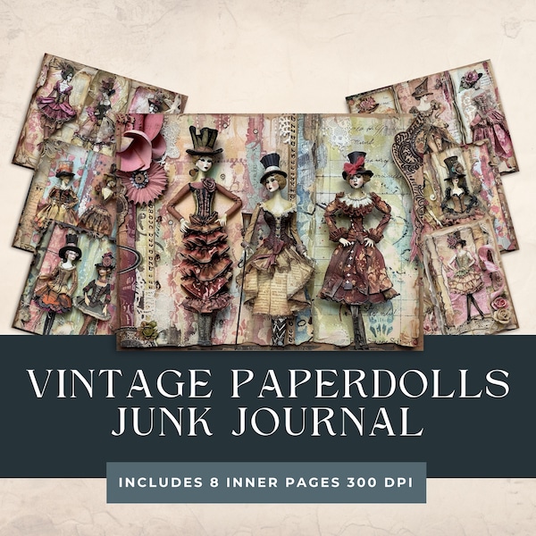Vintage Paper Dolls Books - Etsy