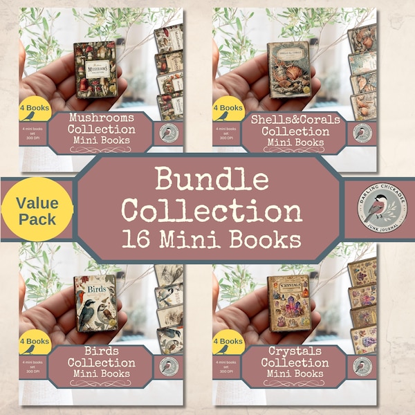 Mini Book - Etsy