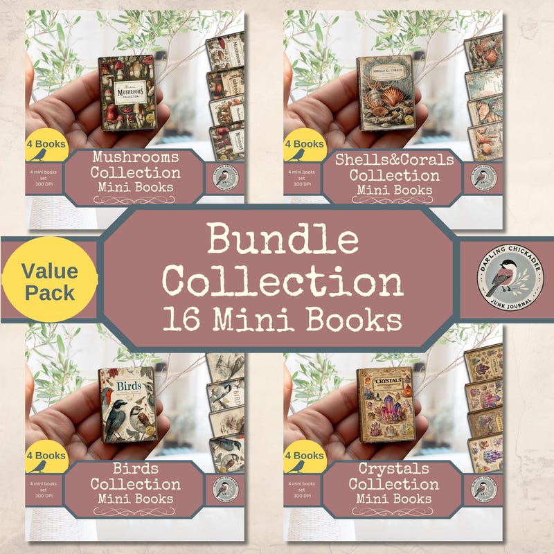 Mini Books - Etsy