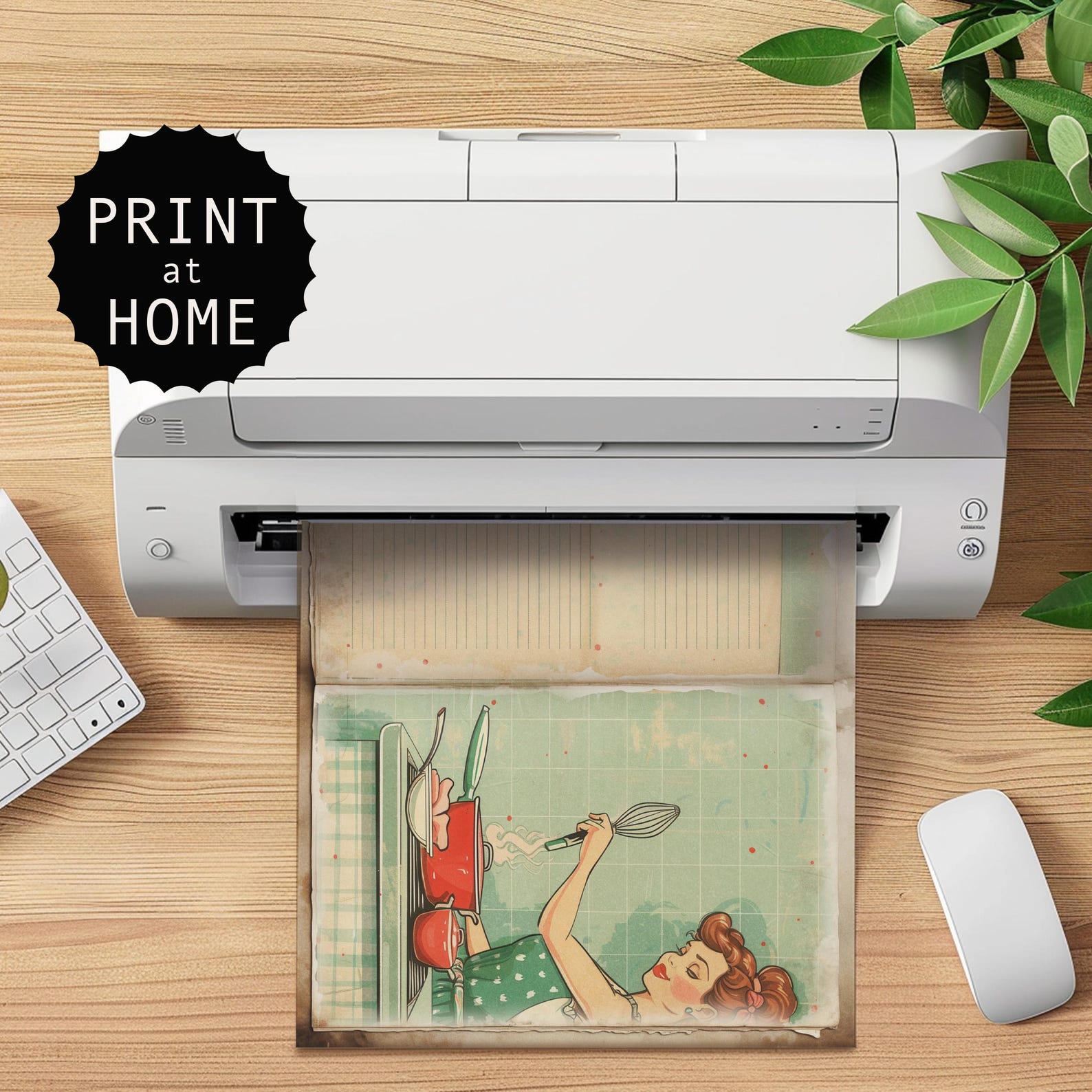 Cookbook Junk Journal | Kitchen Ephemera | Food Ephemera | Printable ...