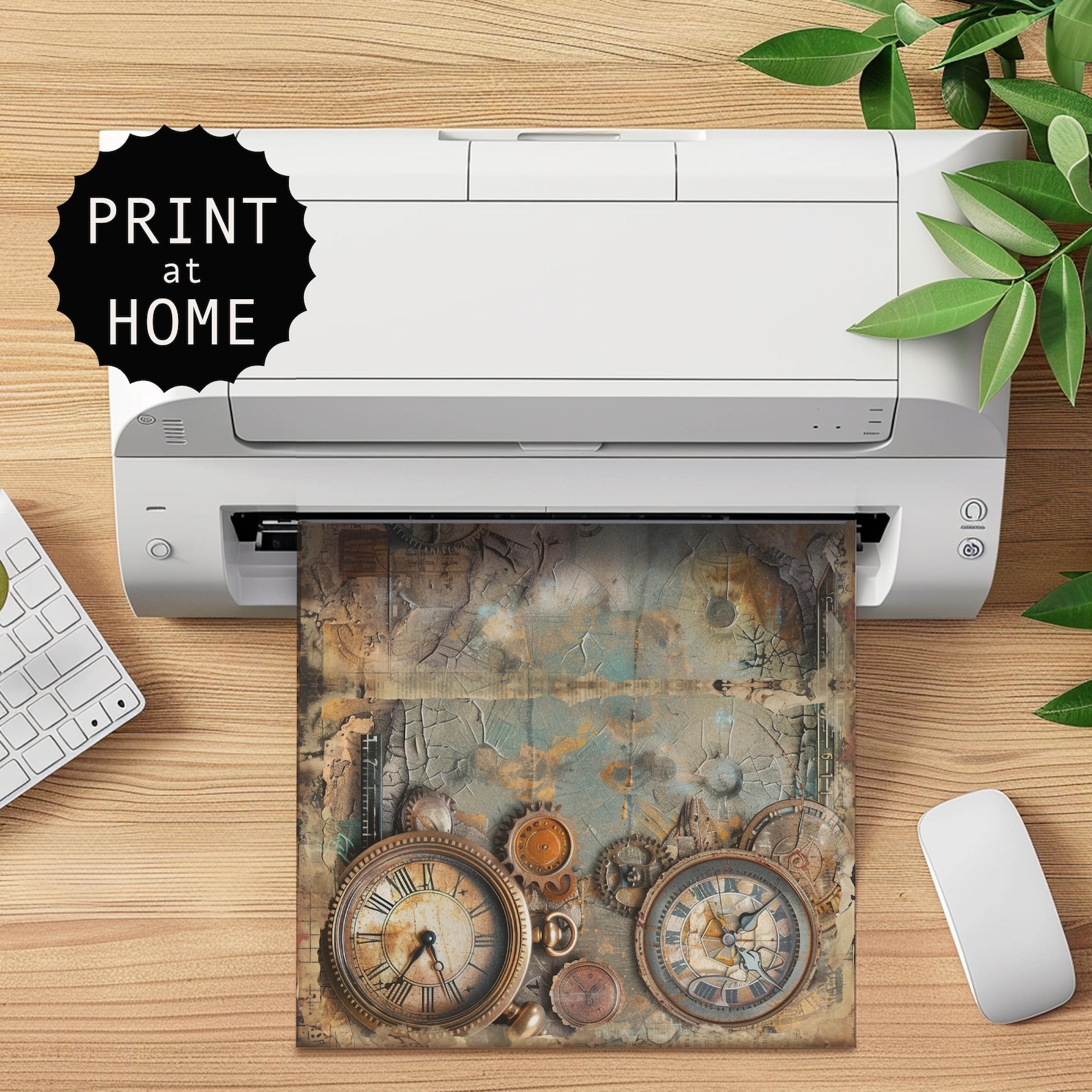 Steampunk Maps Printable Steampunk Junk Journal Vintage Grange Pages ...