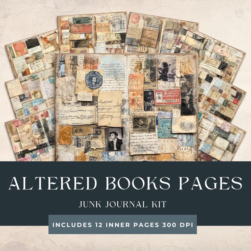 Decorative Altered Books - Etsy