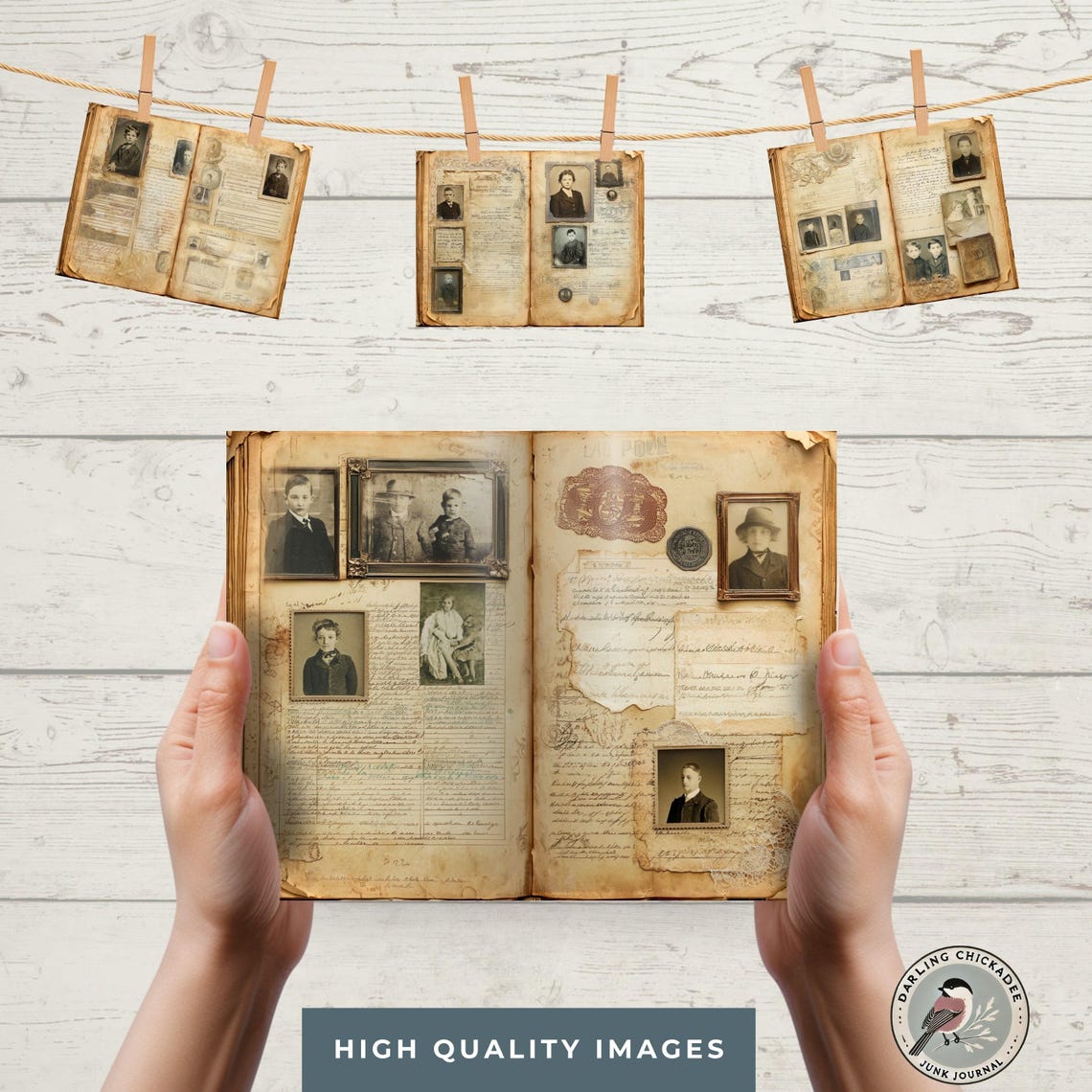 Forgotten Family Archive – Printable Vintage Junk Journal Kit ...