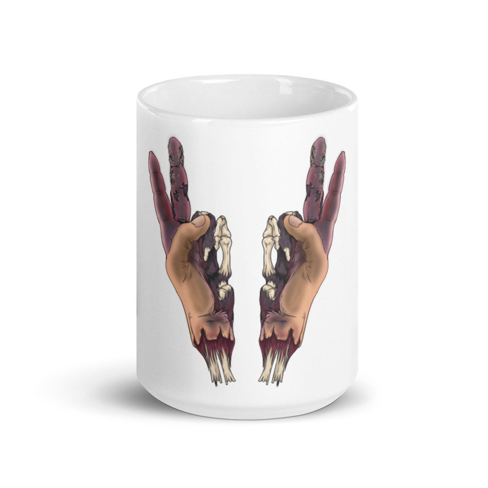 5 Stages of Decay Hand Human Decomposition Forensic Science Corpse ...