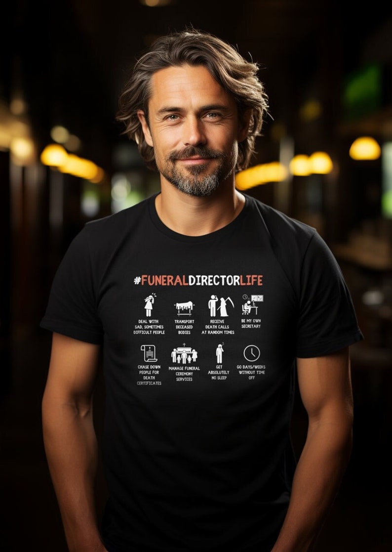 Mortician T-shirt, Funeral Director Shirt, Mortician Gift, Mortuary ...