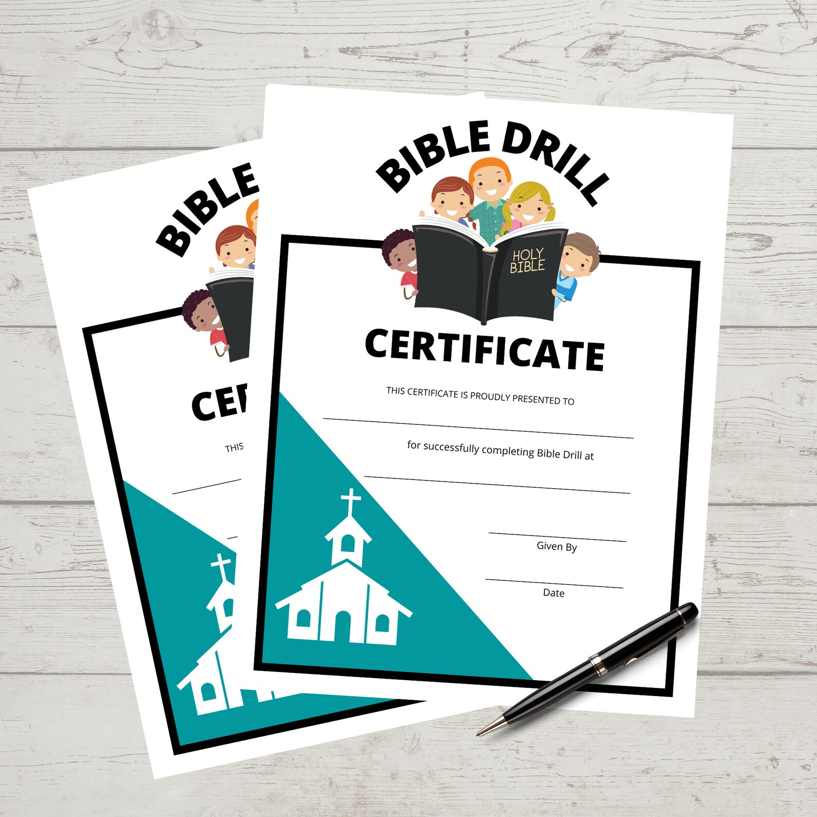 Bible Drill Certificate, Achievement, Award, Bible Study, Certificate ...