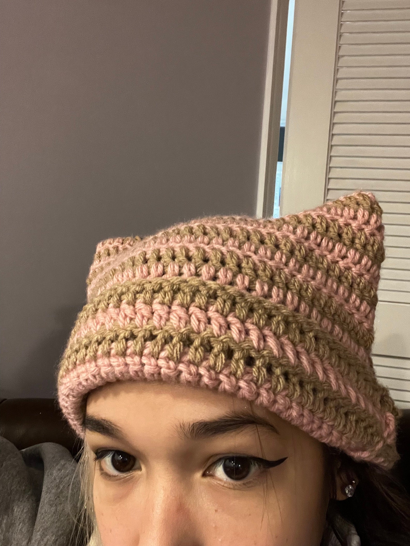 Crochet Cat Beanie!!! | See “PERSONALIZATION” to Pick Your Own Colors ...