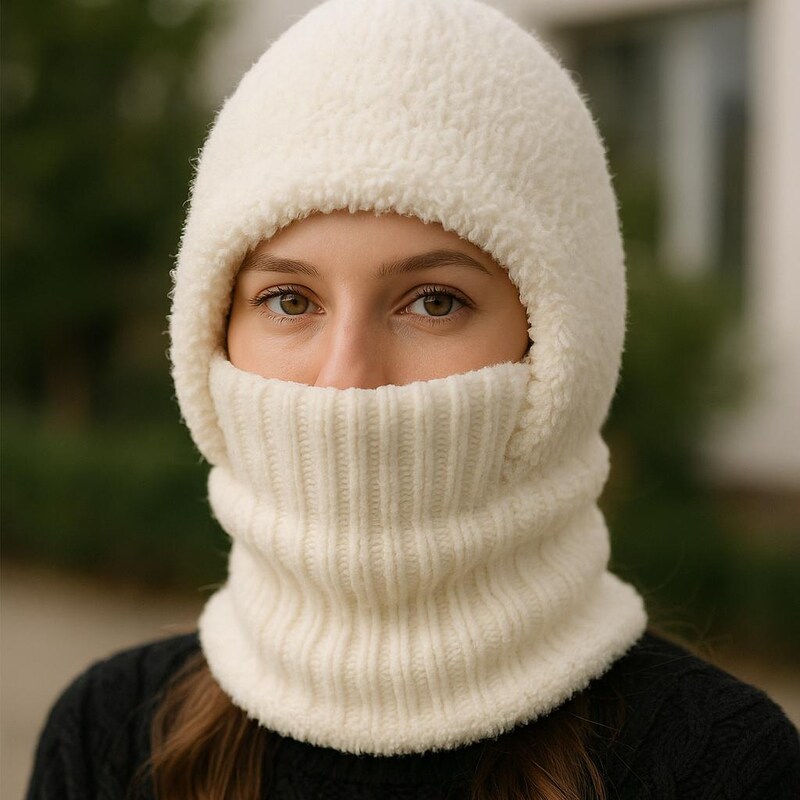 Winter Hats With Face Cover - Etsy