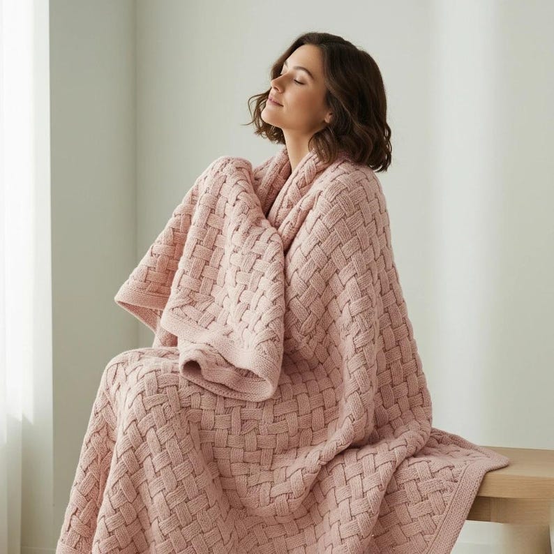 Soft Wool Throw Blanket: King/queen Size, Soft & Breathable - Etsy