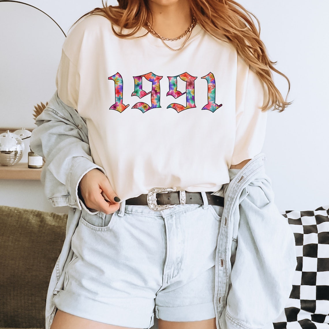 1991 PNG 90's Baby PNG Birth Year PNG Floral Birth Year Png - Etsy