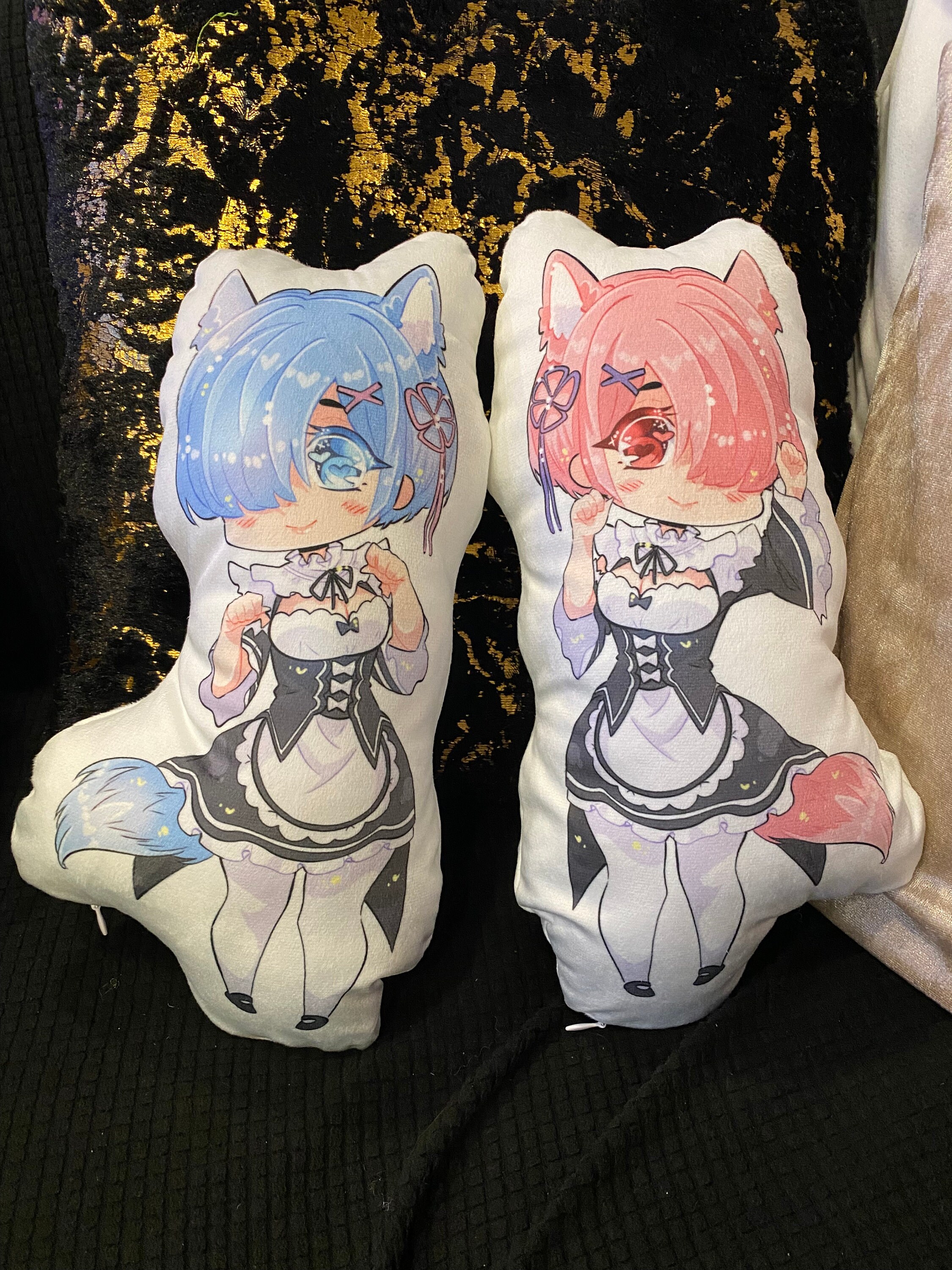 Anime Chibi Pillow Plushies - Etsy