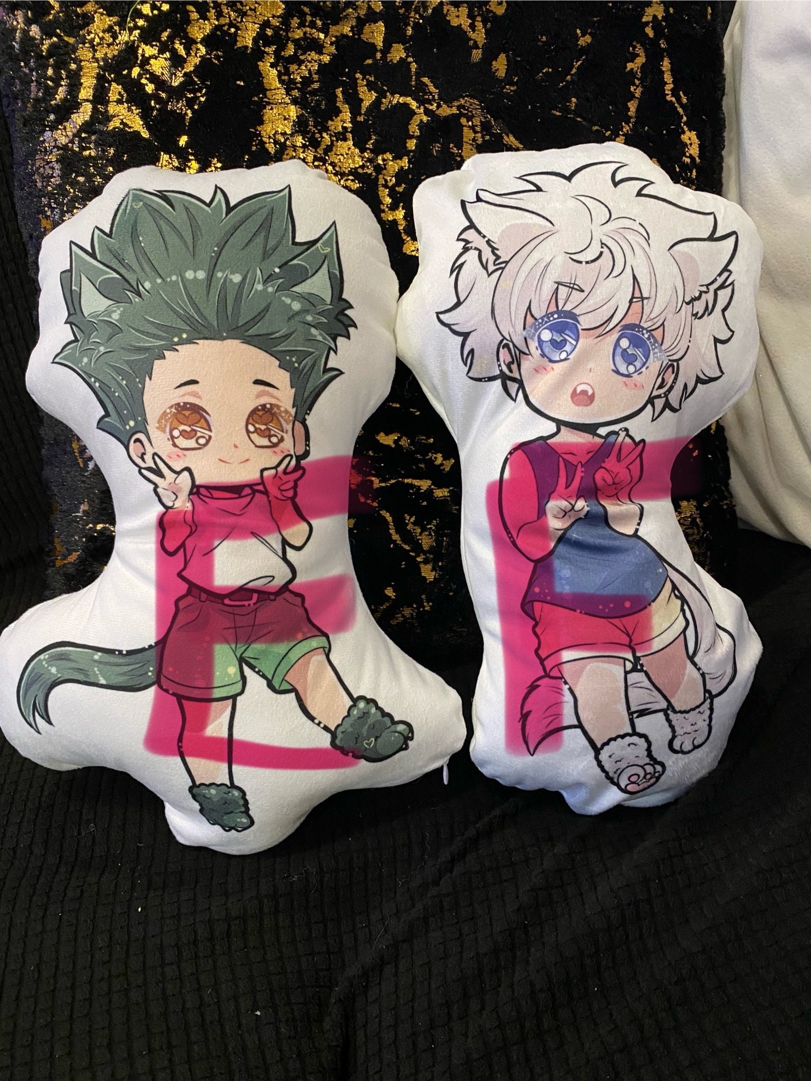 Anime Chibi Pillow Plushies - Etsy