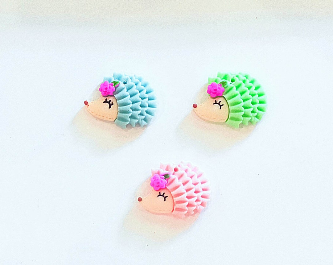 Echidna Hedgehog Planar, Resins, Flatback, Planar Resin, Embellishments ...