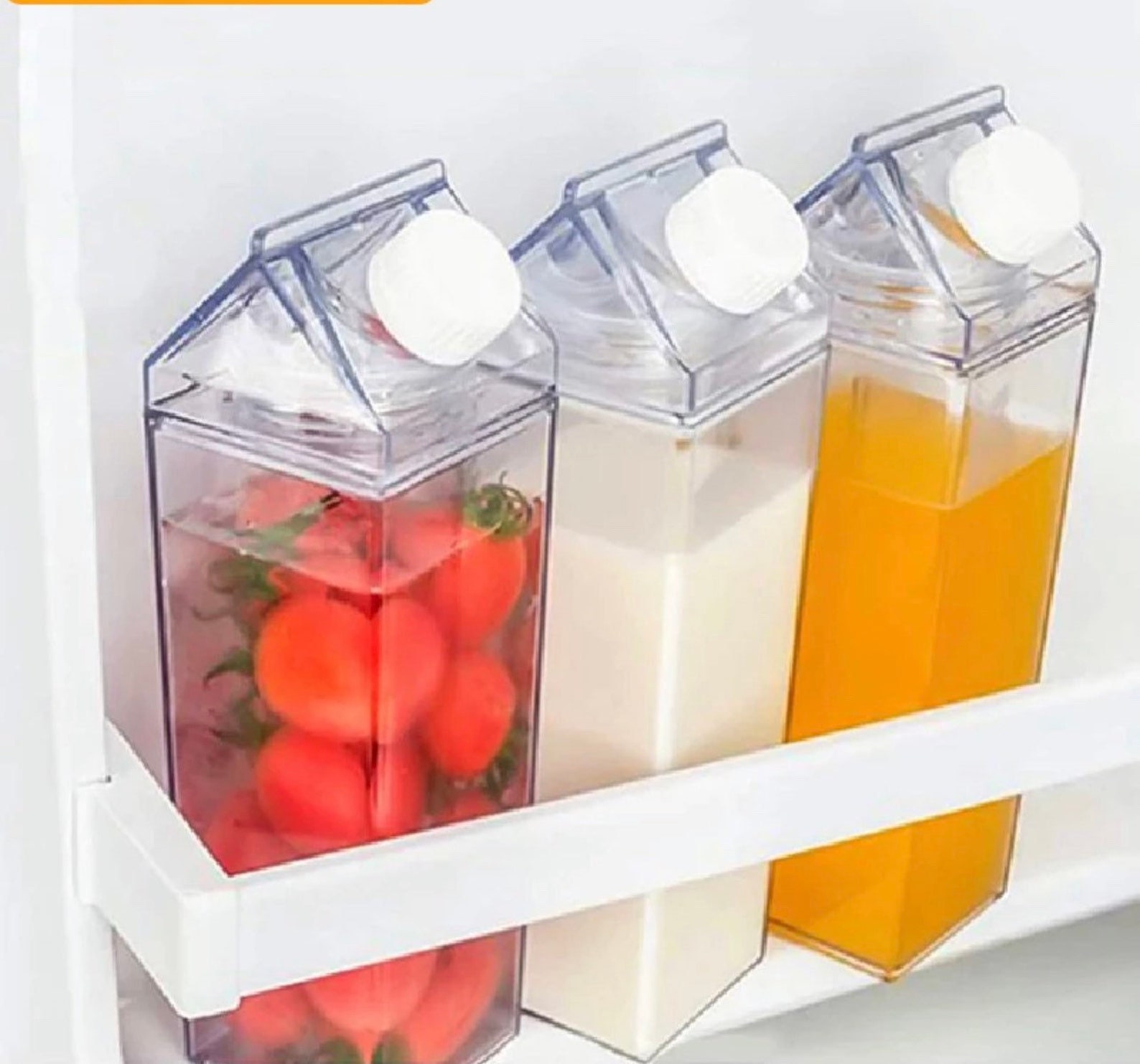 Clear Acrylic Milk Carton Water Bottle - Etsy