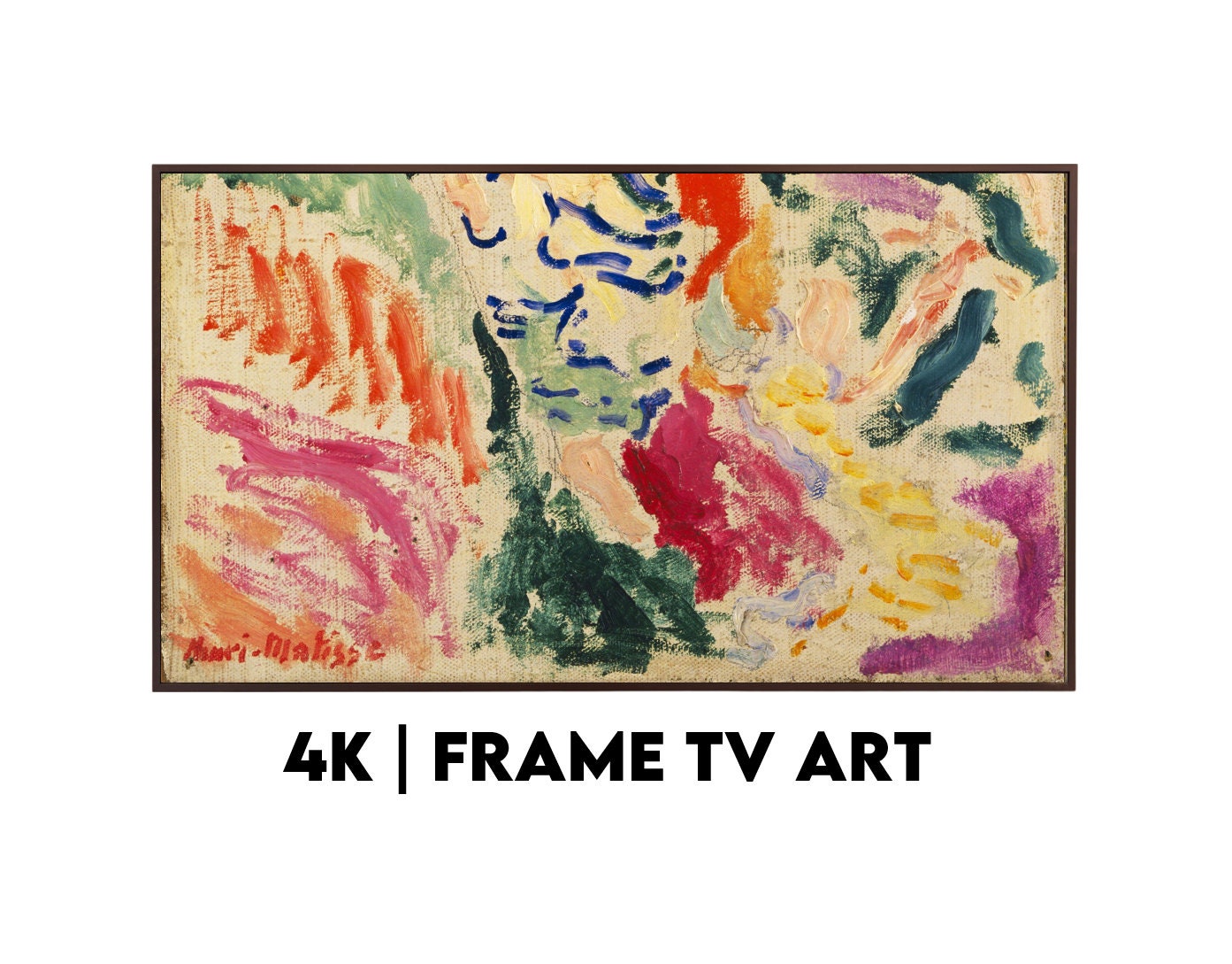 Henry Matisse Frame Art - Etsy