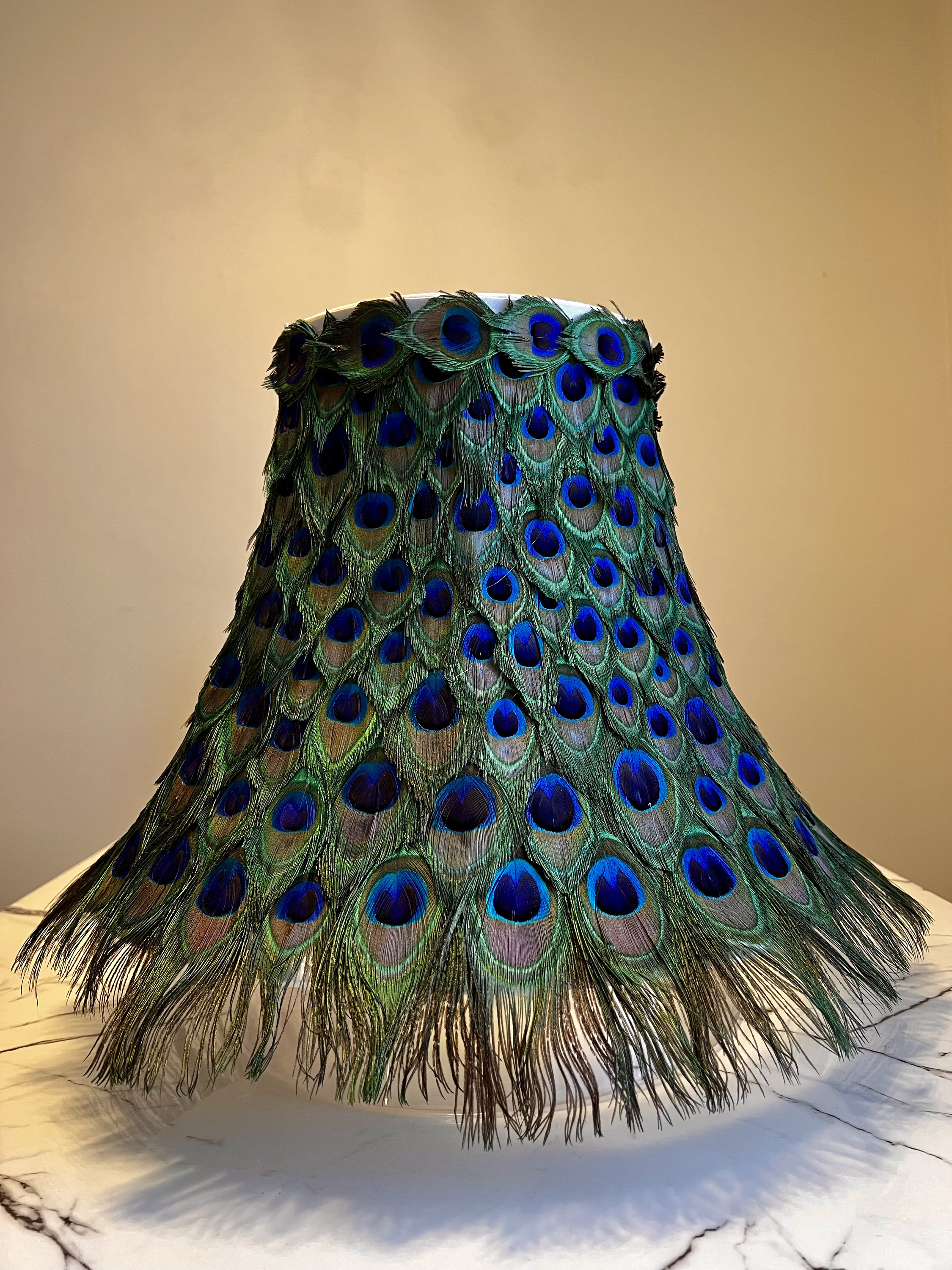 Peacock Feather Lampshade - Etsy