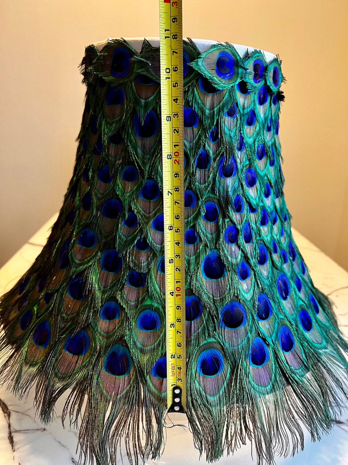 Peacock Feather Lampshade - Etsy