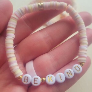 Be Kind Bracelet, World Kindness Day, Word Bracelet - Etsy