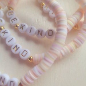 Be Kind Bracelet, World Kindness Day, Word Bracelet - Etsy