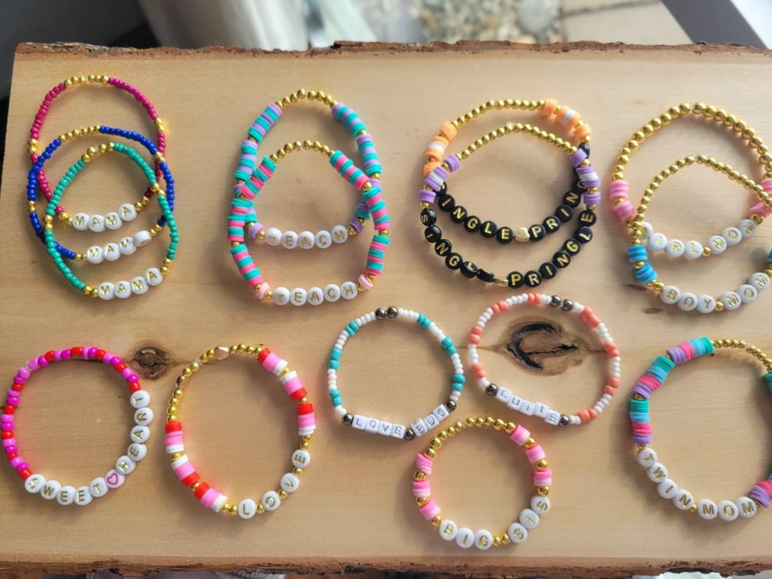 Customized Bracelets Multiple Options Available Create Your - Etsy